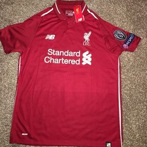 New Balance | Shirts | New Liverpool Home 819 Jersey Ucl Msalah11 ...